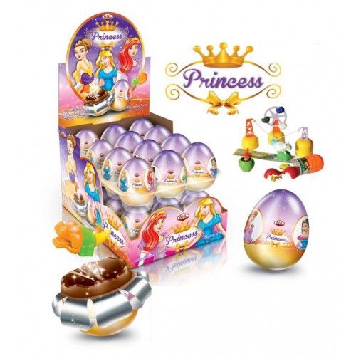 ANL – princess chocolate surprise eggs (15g * 24pcs)/6 box/CASE MS-012 ...